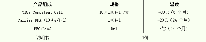 Y187 Chemically Competent Cell-赛尔玛特商城